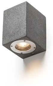 RENDL R13793 KANE venkovní světlo, up - down IP65 beton/dekor tmavý granit
