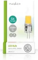 Nedis LED Žárovka G4 / 2.0 W / 200 lm / 3000 K / Teplá bílá / Počet žá