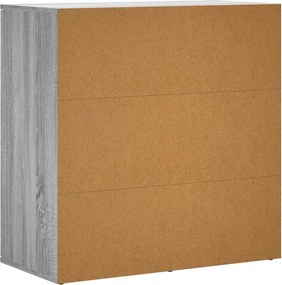 Příborníky 2 ks šedé sonoma 79 x 38 x 80 cm kompozitní dřevo 3276607