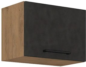 STL 50 cm skříňka horní jednodveřová (otevírání nahoru) VIGO Barevné provedení kuchyně VIGO: Dub Lancelot / Matera