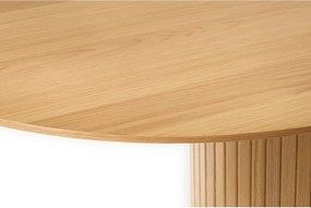 Jídelní stůl s deskou v dubovém dekoru 95x180 cm Nola – Unique Furniture