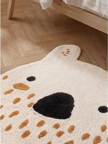 Krémový pratelný/ručně tkaný bavlněný dětský koberec 120x137 cm Snuggle Nienchen – Hanse Home