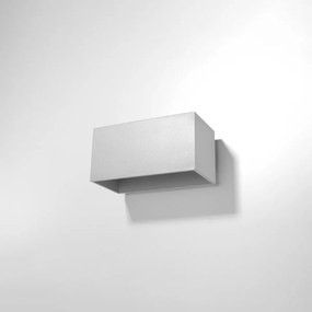 Sollux Lighting Nástěnné svítidlo QUAD MAXI šedé