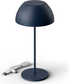 Tchibo - Bateriová stolní lampa s Led, tmavě modrá