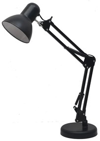 Stolní lampa Nexa, 1x černé kovové stínítko, b