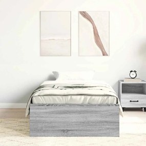Rám postele šedý sonoma 90 x 200 cm 3203829