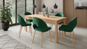ADRK Furniture Sada stůl s židlemi RODOS 82 SE-ROD-82-CG
