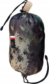 Ultralehká houpací síť TigerWood Vážka V2 Long Pocket Camo s moskytiérou