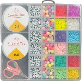 SPARKYS Sada korálků Box 1 / Kreativní sada / 26 přihrádek / pro holky