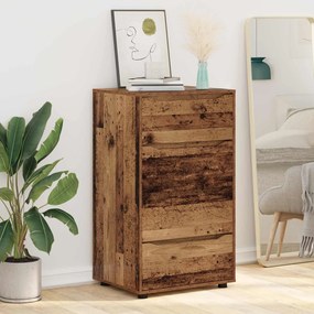 Úložné skříně 60 x 48 x 105 cm Kompozitní dřevo Staré dřevo 3406243
