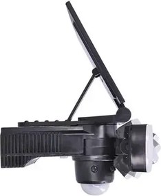 Solight WO772 LED solární osvětlení se senzorem 8W černá / 600lm / Li-