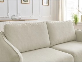 Béžová pohovka na každodenní spaní/rozkládací 178 cm Lenny – Bobochic Paris