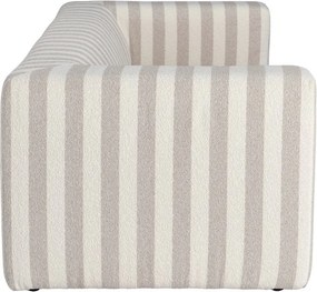 Béžová/krémová žinylková pohovka 220 cm Lisa – Ellos Home