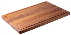 Deska na krájení velká Teak 61 x 46 x 3 cm – GAYA Wooden (593731)