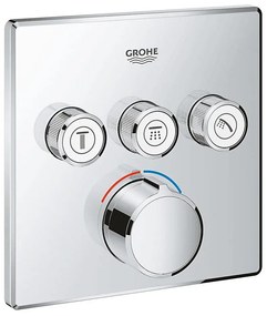 GROHE 29149000 - Krytka podomítkové baterie SMARTCONTROL 158 × 158 mm chrom