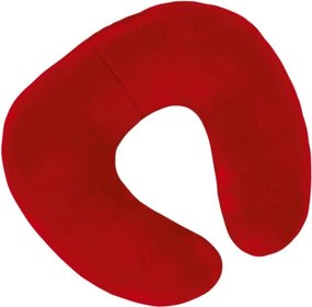 Bellatex Polštářek cestovní podkova 30x35 cm Červená