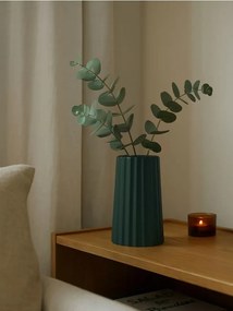 Sinsay - Rýhovaná váza - zelená