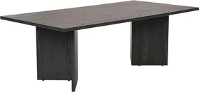 Černý matný konferenční stolek 60x119 cm Sabin – Kalune Design