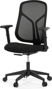Ergonomická kancelářská židle NOMI - černá síťovina