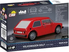 COBI 24613 Volkswagen Golf 1974, 1:35, 68 k