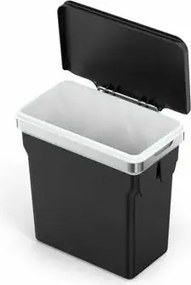 Simplehuman Vestavný odpadkový koš  – 10 l / chromovaná ocel/ plastový