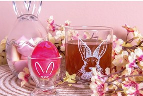 Sklenička na vodu s králíčkem Rabbit Cartoon - Ø 7*9 cm / 300 ml