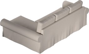 Potah na pohovku IKEA Backabro rozkládací se šezlongem barva šedá látka pletený vzor