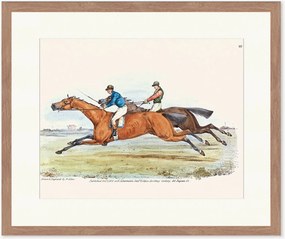 Zarámovaný digitální tisk Equestrian, v různých velikostech