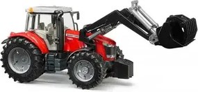 Bruder 03047 Traktor Massey Ferguson s předním nakladačem / od 3 let