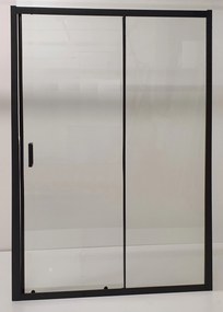 Olsen Spa TREOS NEW BLACK 100 x 190 cm OLBTREO100BC sprchové dveře do niky