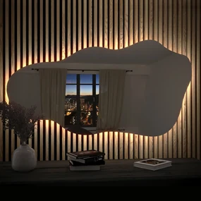 Organické LED zrcadlo s osvětlením A23