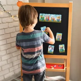 DODO Magnetická hra Cesta vlakem / Magnetky / 8 dílků / od 3 let