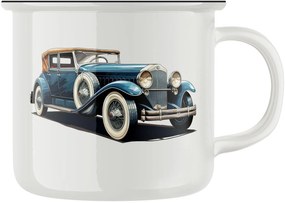 Keramický retro hrnek "Starý automobil", Keramický retro 400 ml