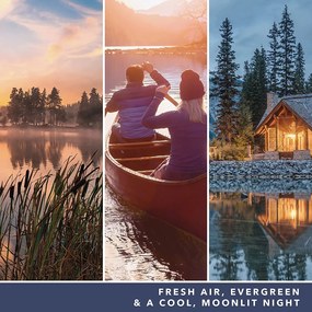 Yankee Candle vonná svíčka Signature ve skle střední Lakefront Lodge 368g