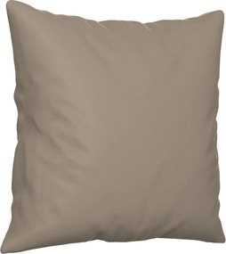 2dílná sedací souprava s polštáři taupe tkanina z mikrovlákna 3202350