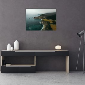 Skleněný obraz - Útes v oceánu (70x50 cm)