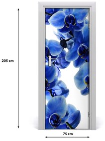 Fototapeta na dveře Květ orchideje 75x205 cm