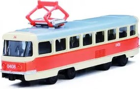 RAPPA Kovová česká retro tramvaj 16 cm / od 3 let