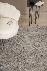 Obdélníkový koberec Leiko, šedý, 300x200