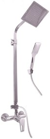 Arttec Vodovodní baterie sprchová COLORADO s hlavovou a ruční sprchou, Barva: chrom, Rozměr: 100 mm CO282.5/6