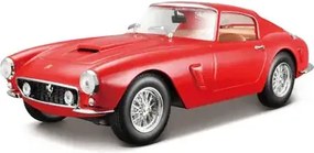 Bburago RACE+PLAY Ferrari 250 GT Berlinetta Passo Corto červená / 1:24