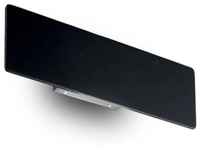 LED nástěnné světlo Zig Zag černá, šířka 29 cm
