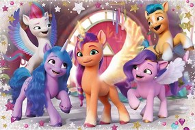 Puzzle trefl puzzle my little pony: šťastný den maxi 24 dílků