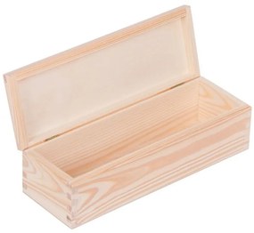 FK Dřevěná krabička - 10x29x8 cm, Přírodní