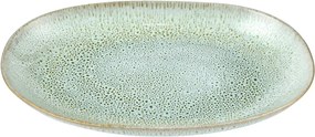 TAVIRA Servírovací talíř 36 x 22 cm - zelená