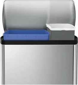 Simplehuman Odpadkový koš na tříděný odpad / 30 / 16 l / obdélníkový /