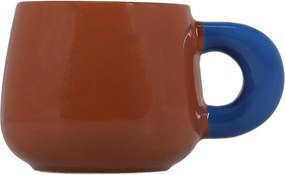 Tmavě hnědý hrnek z kostního porcelánu 470 ml Coco – ONA