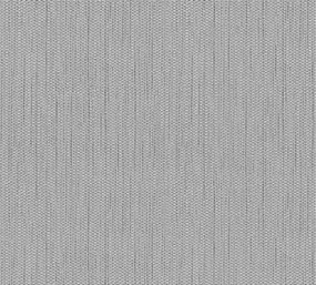A.S. Creation Vliesová tapeta Casual Living Uni Grey Metallic, 10,05 x 0,53 m