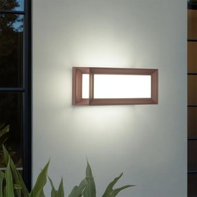 Brilagi - LED Venkovní nást. svítidlo se senzorem PARKER LED/12W/230V hnědá IP44