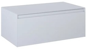 LOTOSAN Akra skříňka s deskou SLIM 80cm, sv. šedá matná AQ LN8932